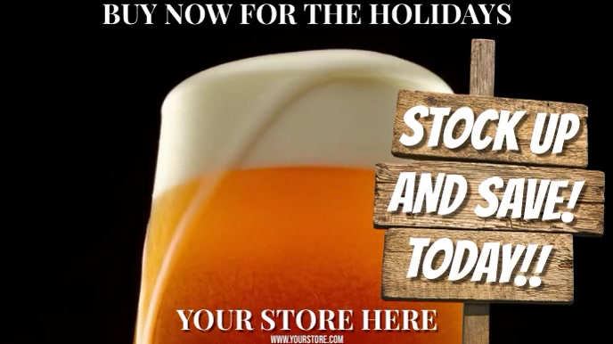 BEER SALES Template | PosterMyWall