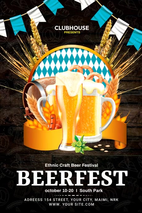 BEERFEST Template | PosterMyWall