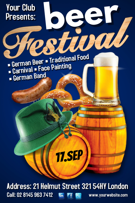 Copy of BeerFestival Poster | PosterMyWall