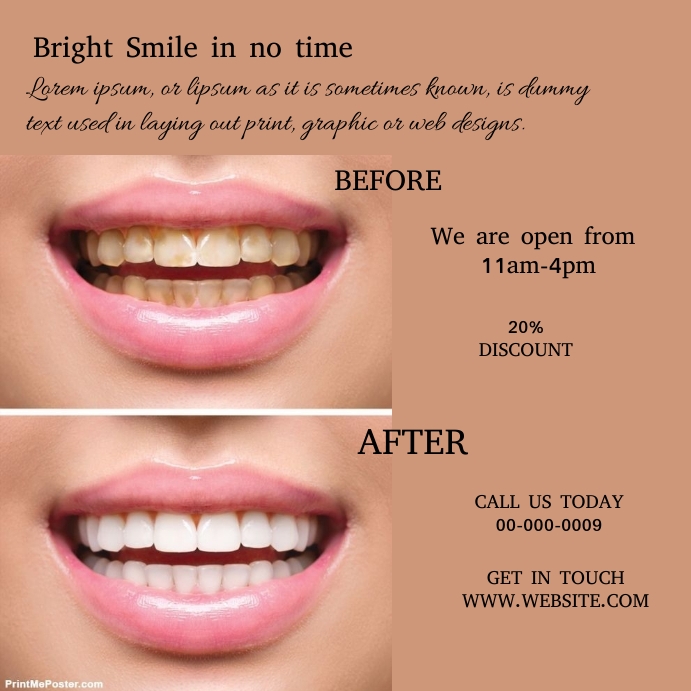 Copy of Before & After challenge flyer | PosterMyWall