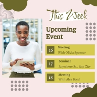 UPCOMING EVENT Template | PosterMyWall