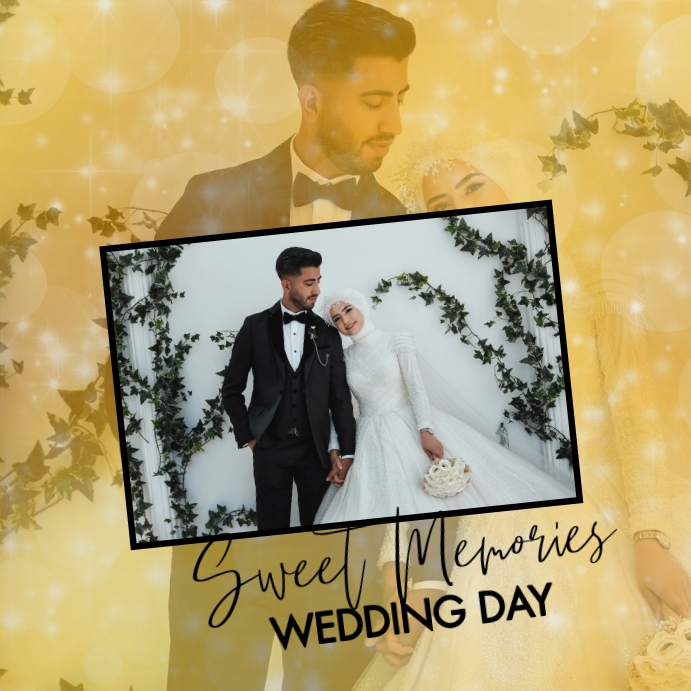 Copy of beige elegant wedding instagram post | PosterMyWall