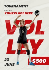 Volleyball Template | PosterMyWall