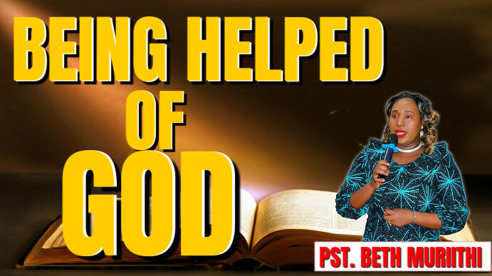 BEING HELP OF GOD Template | PosterMyWall