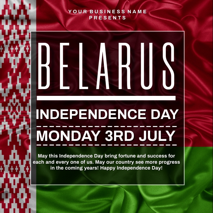 Copy of Belarus | PosterMyWall