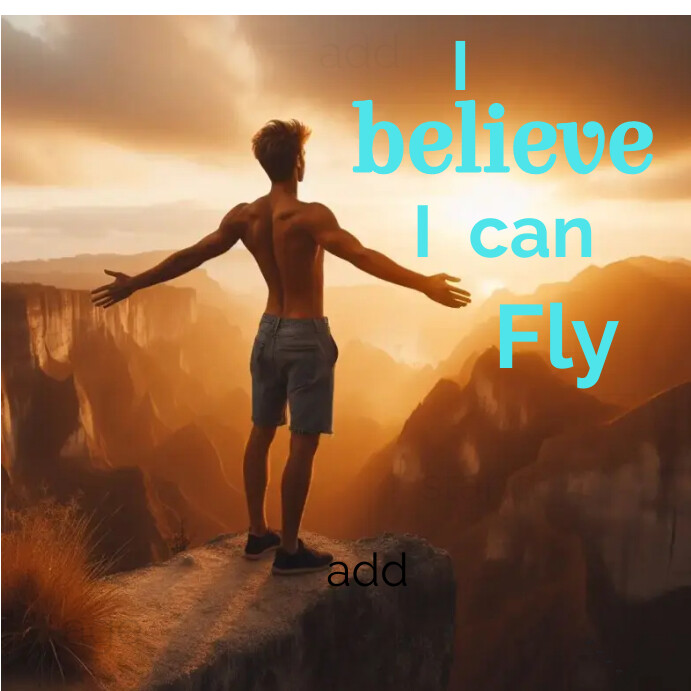 Believe Template | PosterMyWall