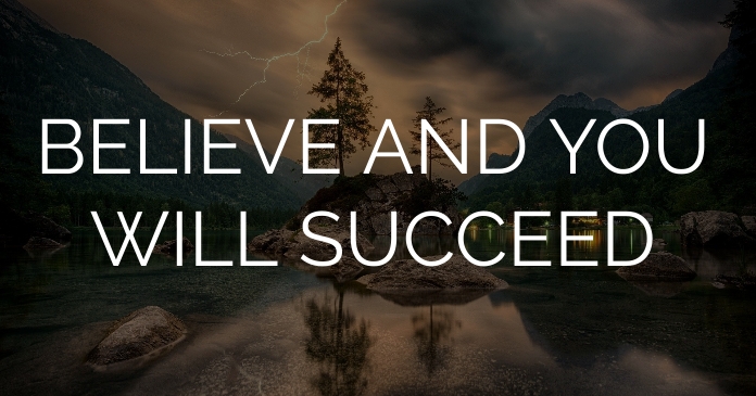 Believe Template | PosterMyWall