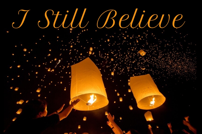 believe poster template | PosterMyWall
