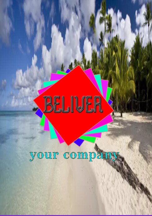 beliver Template | PosterMyWall