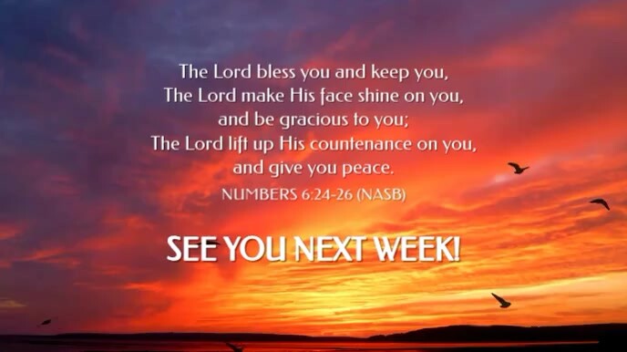 Benediction Numbers 6:24-26 Template | PosterMyWall