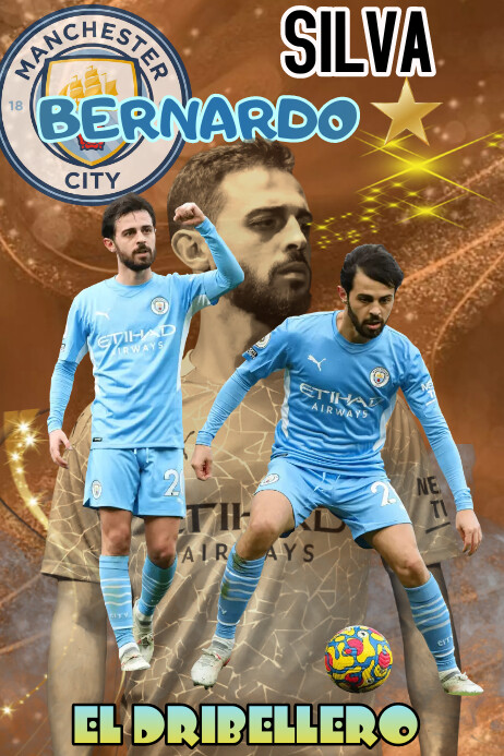 Bernardo Silva Template | PosterMyWall