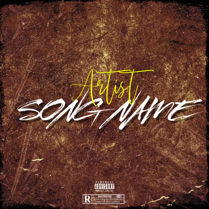 Modèle Meilleure Pochette D'album Musique Art Piège Mixtape Rap une ...