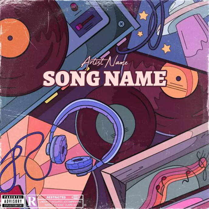 best Album Cover music art trap mixtape rap Template | PosterMyWall