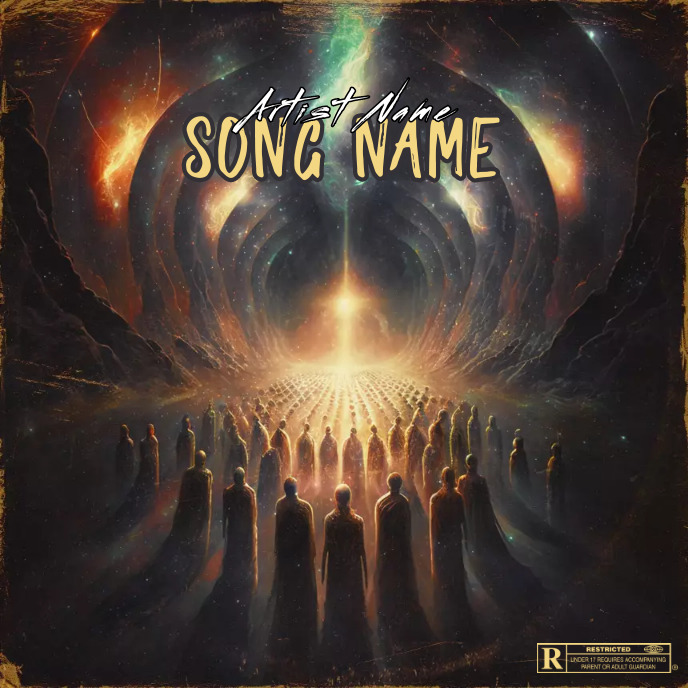 Modèle Meilleure Pochette D'album Musique Art Trap Mixtape Rap ...