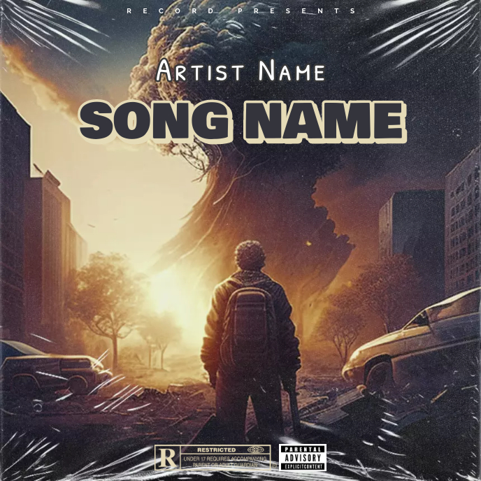 Best Album Cover music art trap mixtape rap Template | PosterMyWall