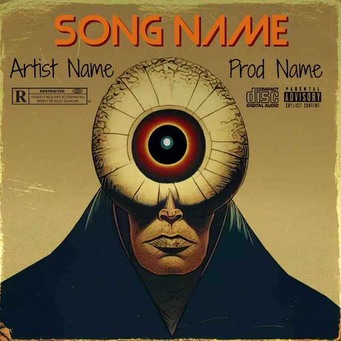 Best Album Cover music art trap mixtape rap Template | PosterMyWall