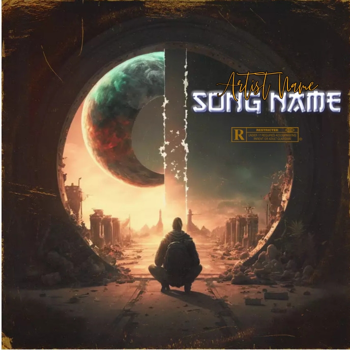 Best Album Cover music art trap mixtape rap Template | PosterMyWall