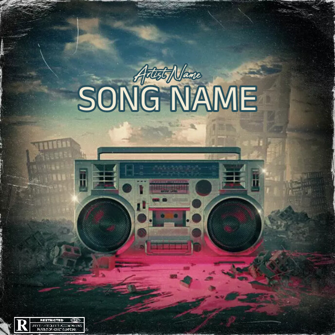 best Album Cover music art trap mixtape rap Template | PosterMyWall