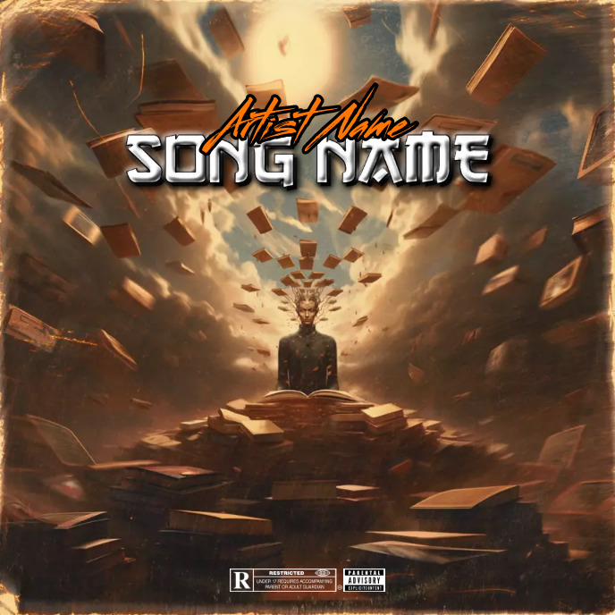 Best Album Cover music art trap mixtape rap Template | PosterMyWall