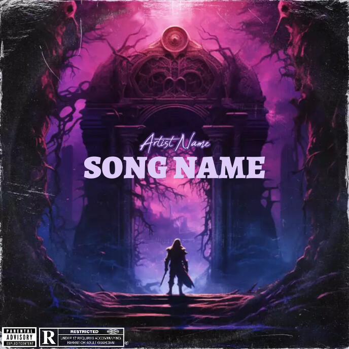 Best Album Cover music art trap mixtape rap Template | PosterMyWall