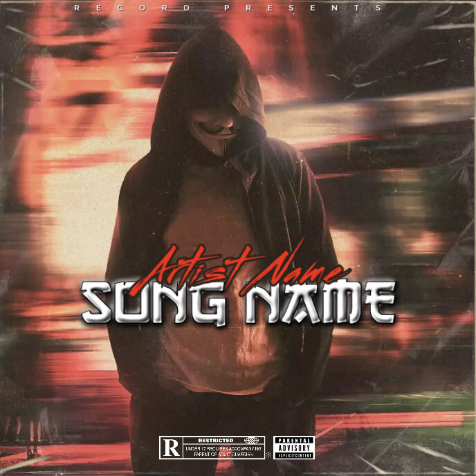 Plantilla de Mejor Portada Del álbum Música Arte Trap Mixtape Rap ...