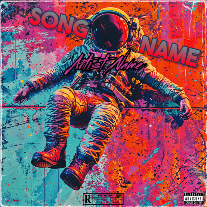 best Album Cover music art trap mixtape rap Template | PosterMyWall