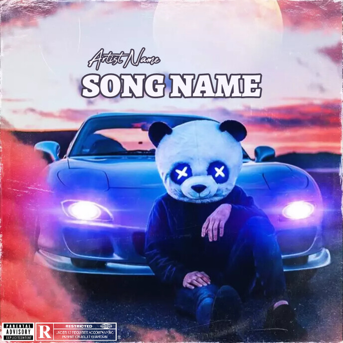 best Album Cover music art trap mixtape rap Template | PosterMyWall