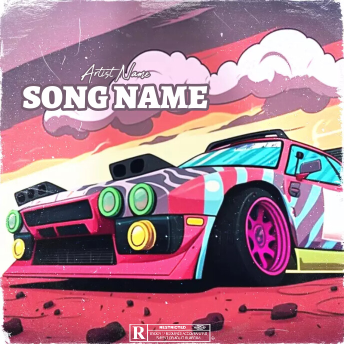 Best Album Cover music art trap mixtape rap Template | PosterMyWall