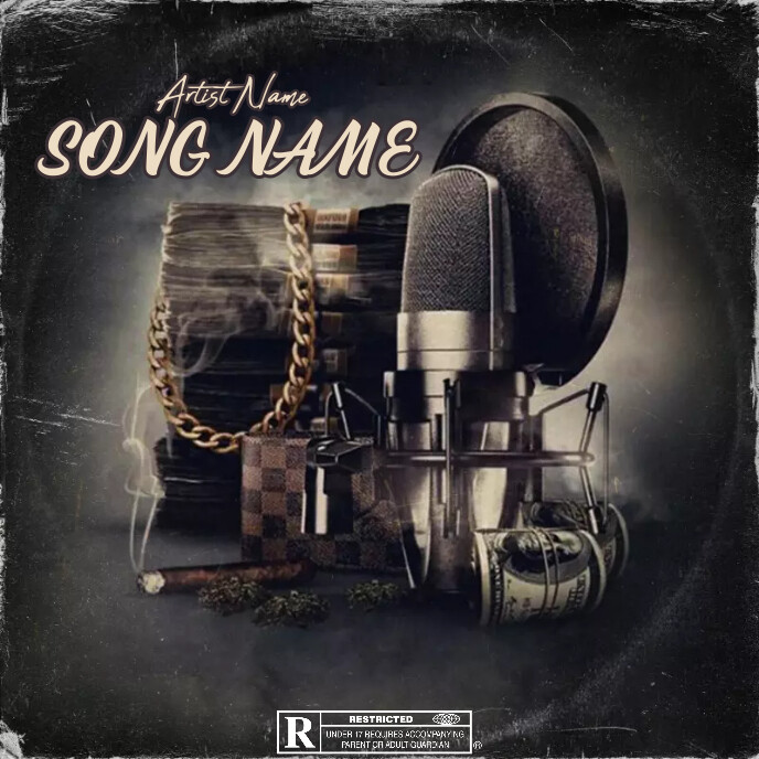 best Album Cover music art trap mixtape rap | PosterMyWall