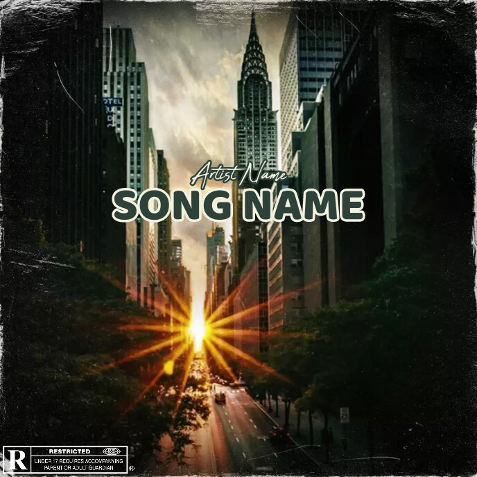 best Album Cover music art trap mixtape rap Template | PosterMyWall