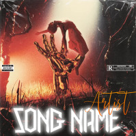 rap mixtape cover art design template | PosterMyWall