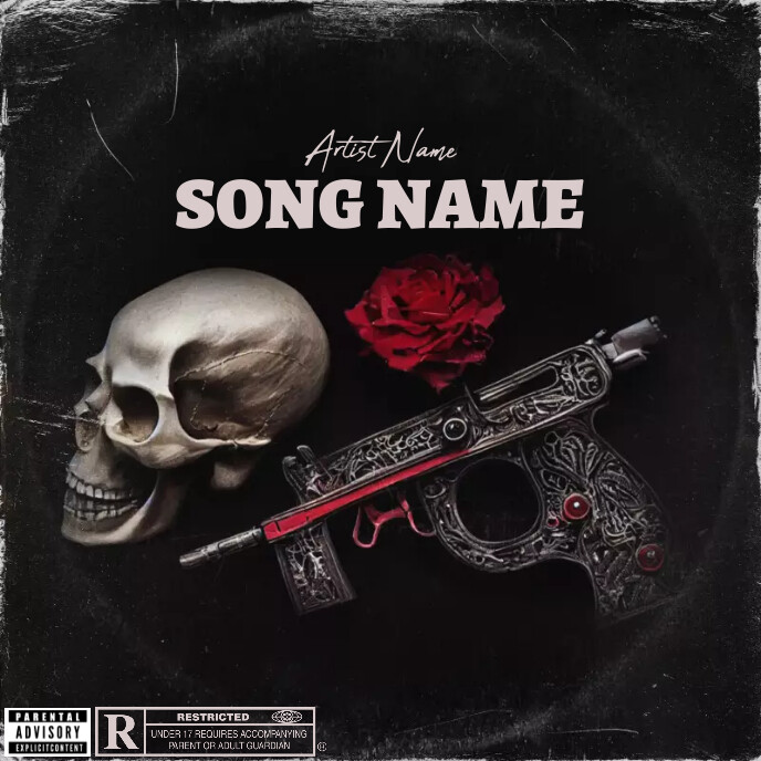 Best Album Cover music art trap mixtape rap Template | PosterMyWall