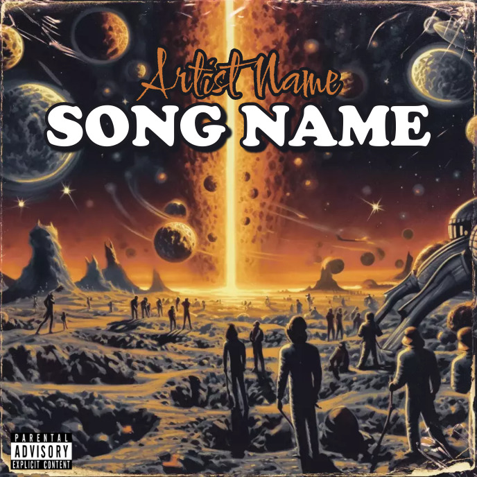 Best Album Cover Music Art Trap Mixtape Rap Template Postermywall
