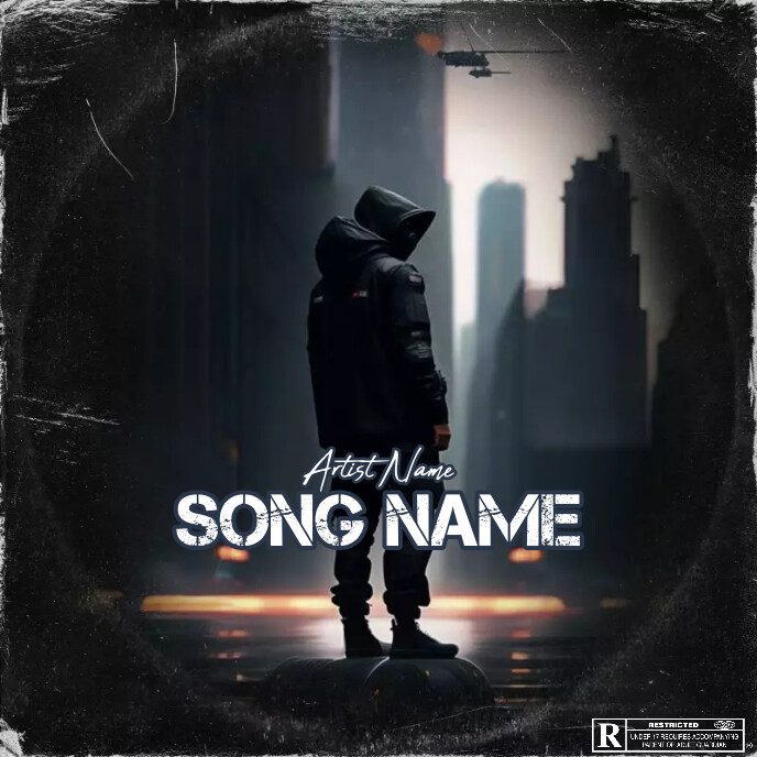 Best Album Cover Music Art Trap Mixtape Rap Template Postermywall