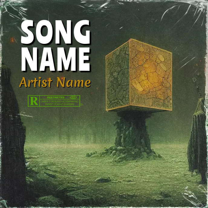 Plantilla de Mejor Portada Del álbum Música Arte Trap Mixtape Rap ...