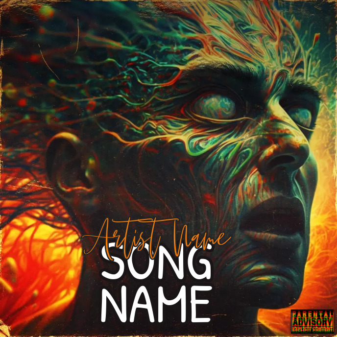 Plantilla de Mejor Portada Del álbum Música Arte Trap Mixtape Rap ...