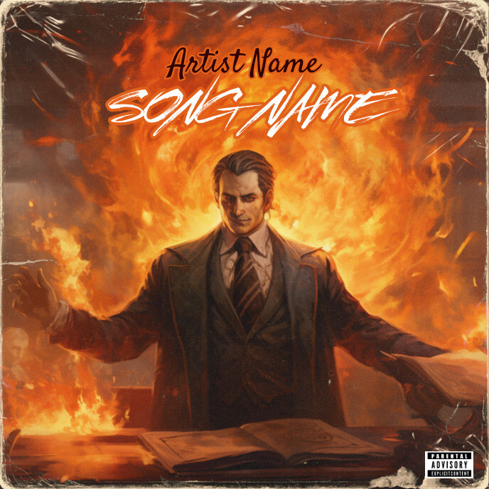 Best Album Cover music art trap mixtape rap Template | PosterMyWall