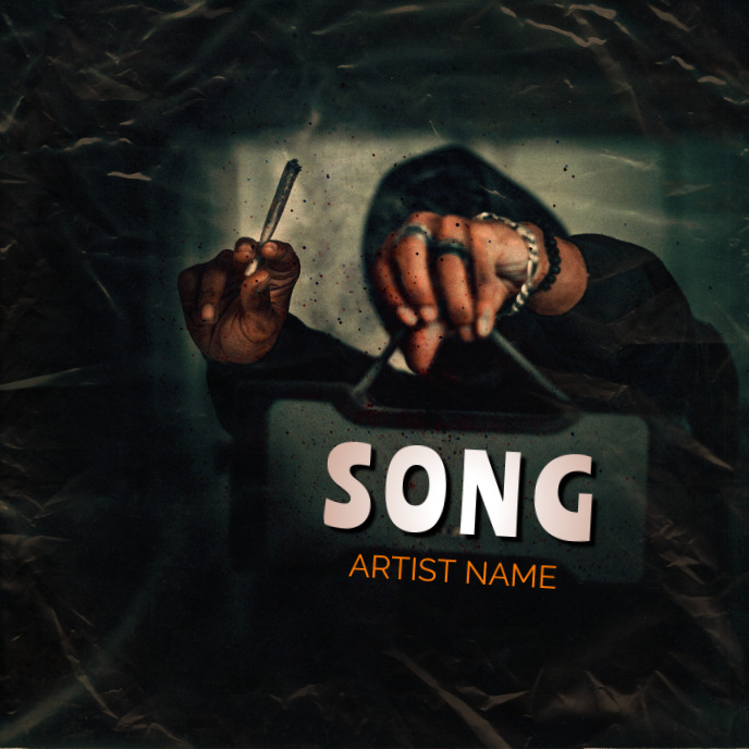 Best Album Cover Music Art Trap Mixtape Rap Template Postermywall