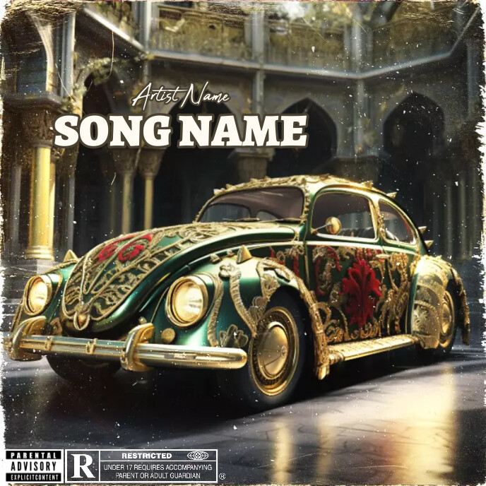 Best Album Cover Music Art Trap Mixtape Rap Template Postermywall
