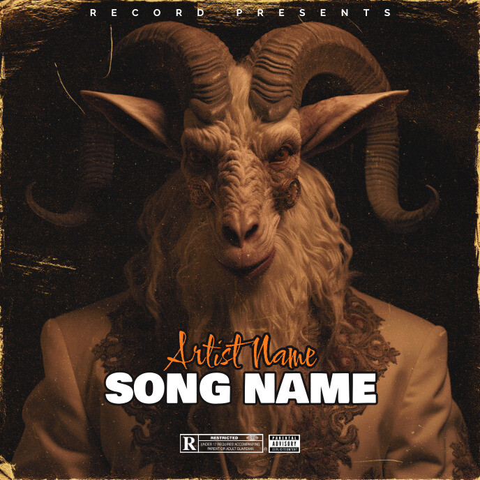 Best Album Cover music art trap mixtape rap Template | PosterMyWall