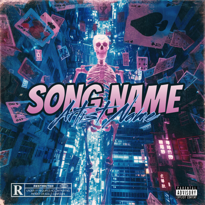 best Album Cover music art trap mixtape rap Template | PosterMyWall