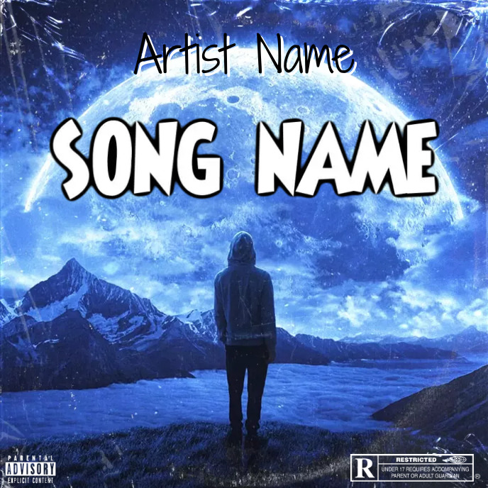 Best Album Cover Music Art Trap Mixtape Rap Template Postermywall