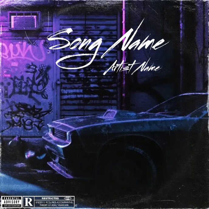 best Album Cover music art trap mixtape rap Template | PosterMyWall