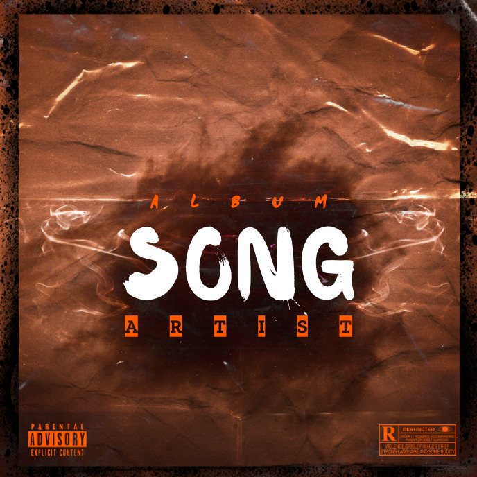 Modèle Meilleure Pochette D'album Musique Art Trap Mixtape Rap ...