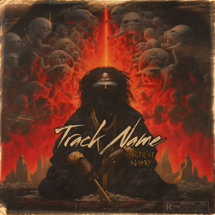 Best Album Cover music art trap mixtape rap Template | PosterMyWall