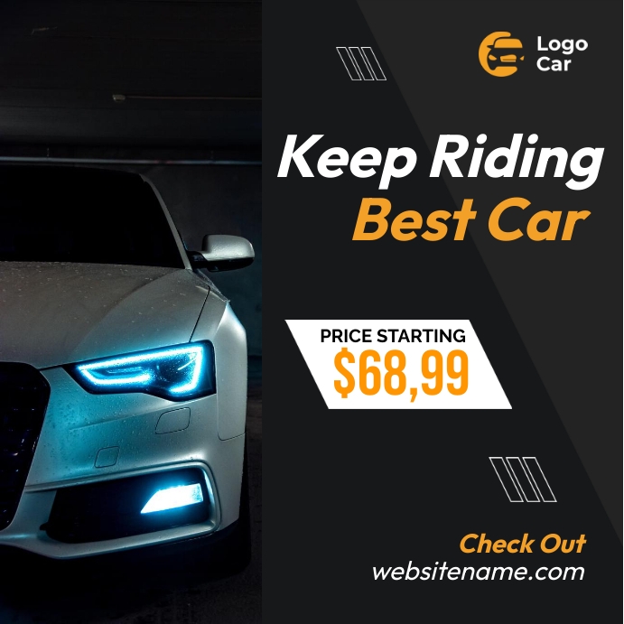 Best Car Ads` Template | PosterMyWall