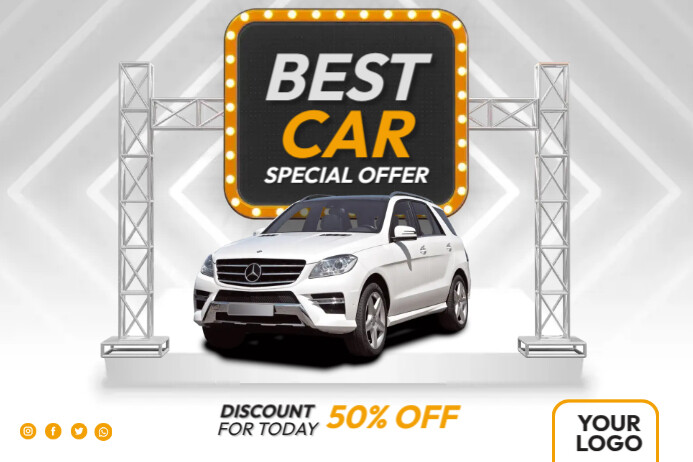 Best Car Offer Flyer Template | PosterMyWall