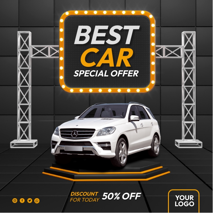 Best Car Special Offer Template | PosterMyWall