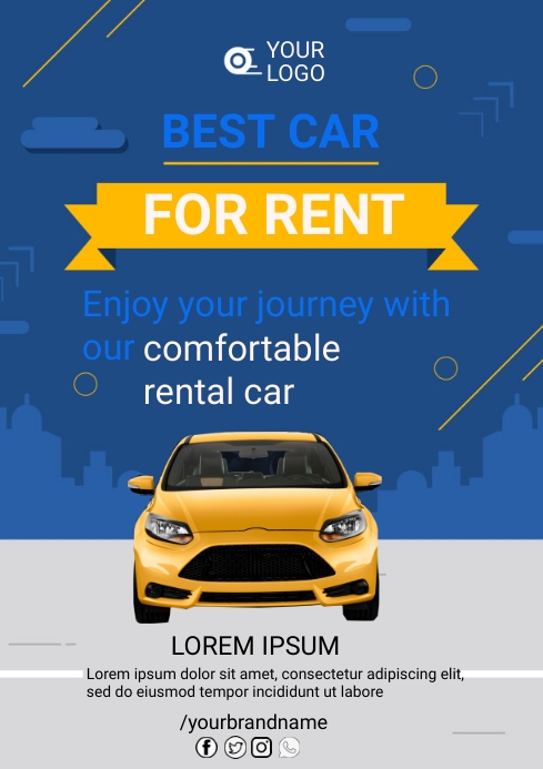 Copy of BEST CAR TEMPLATE | PosterMyWall