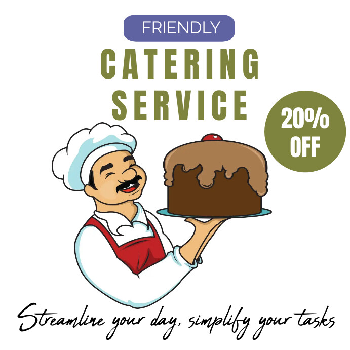 Best Catering Service Instagram Post Template | PosterMyWall